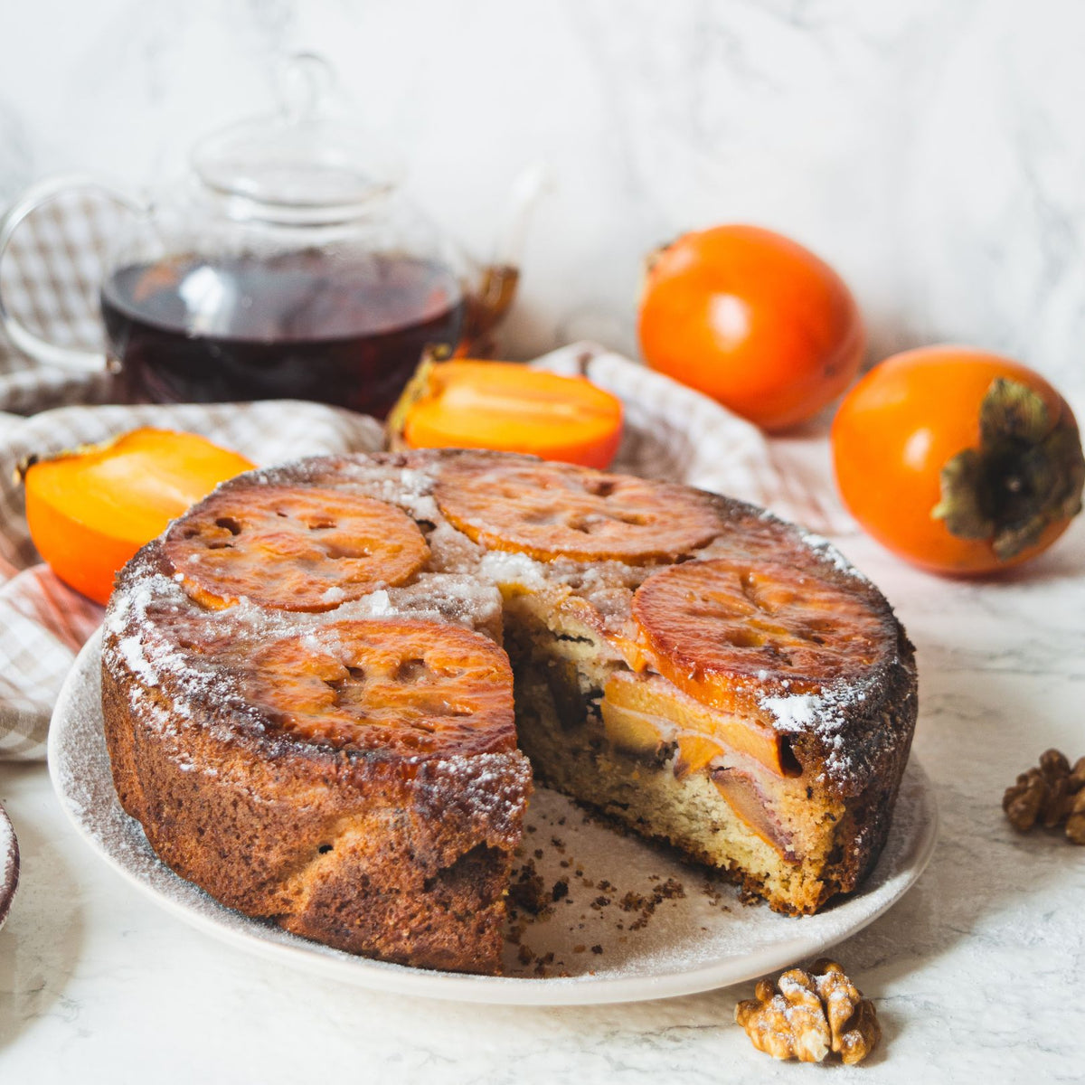 Persimmon Cake Recipe: A Delicious Dessert Made with Fresh Persimmons ...